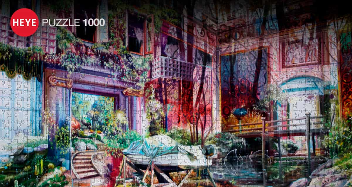 A fuga, quebra-cabeça Heye 1000 peças