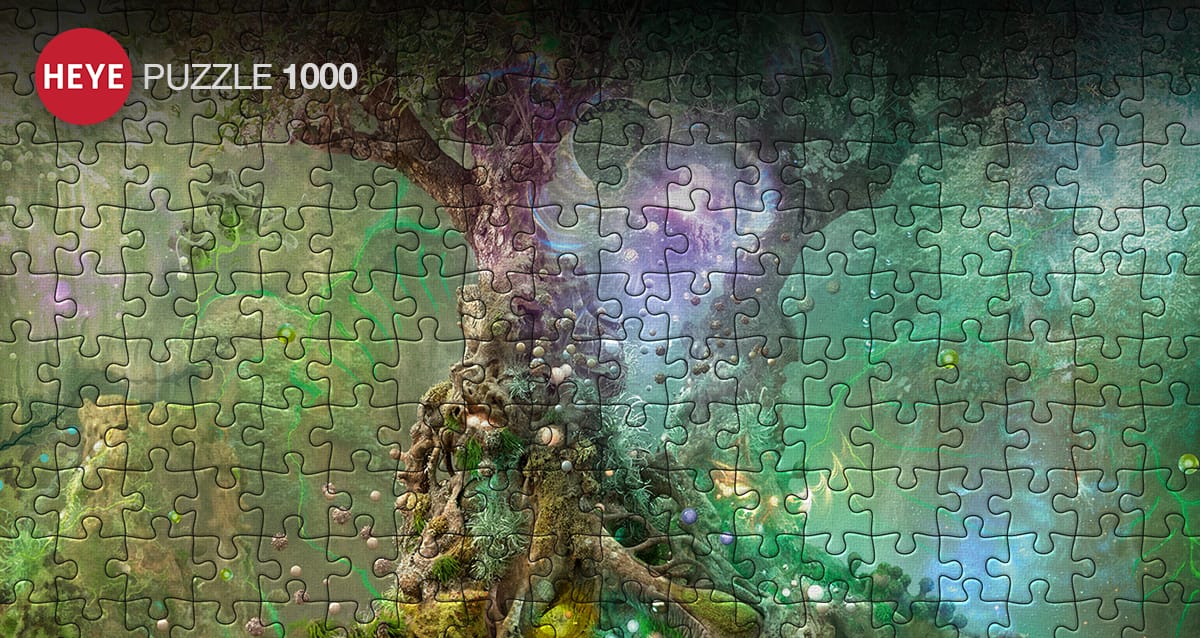 Árvore de potássio, quebra-cabeça Heye 1000 peças