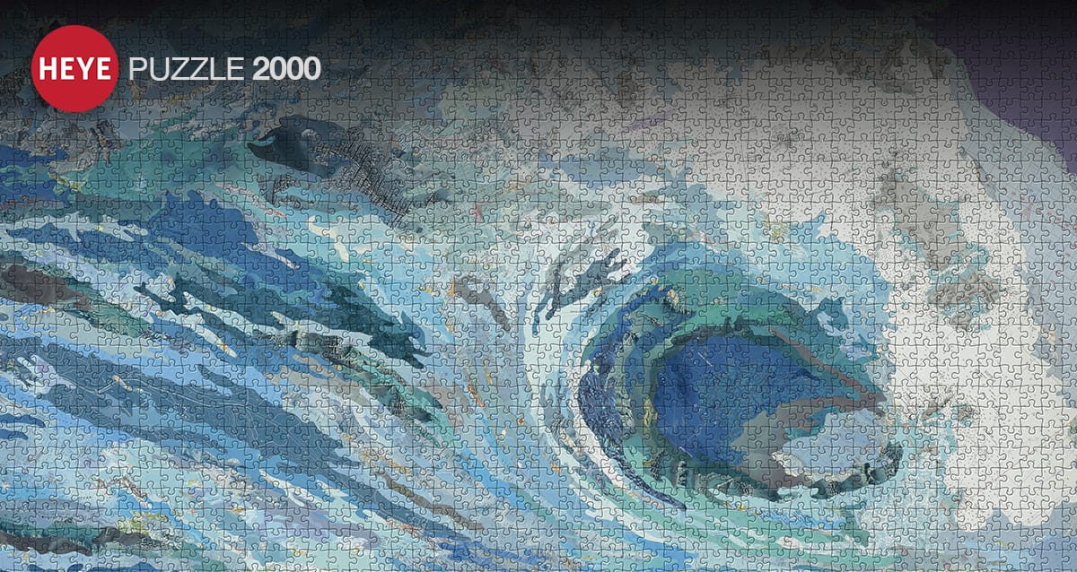 Onda de mapas, quebra-cabeça Heye 2000 peças