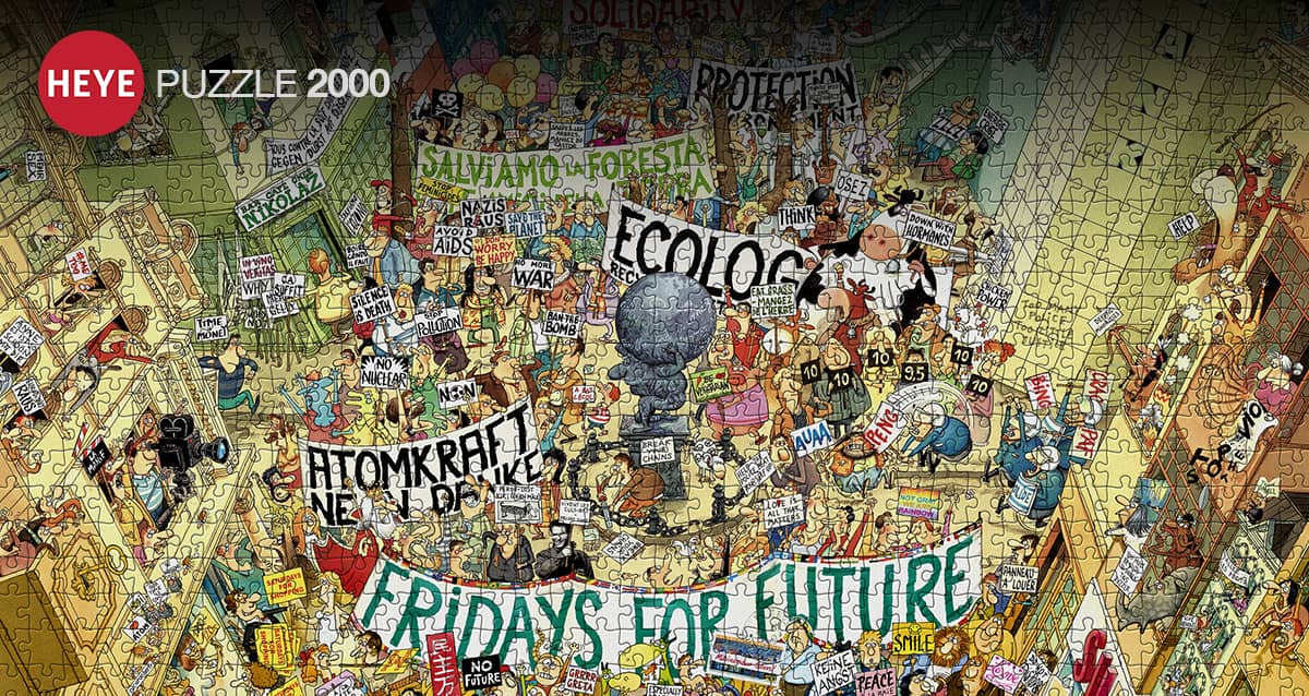 Proteste!, quebra-cabeça Heye 2000 peças