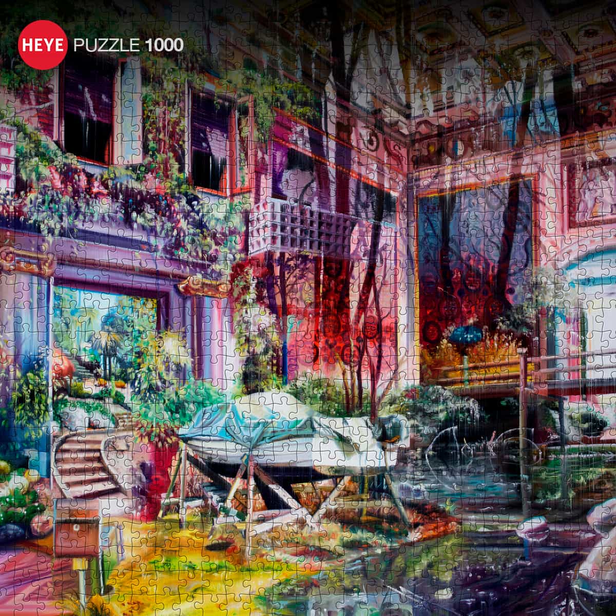 A fuga, quebra-cabeça Heye 1000 peças