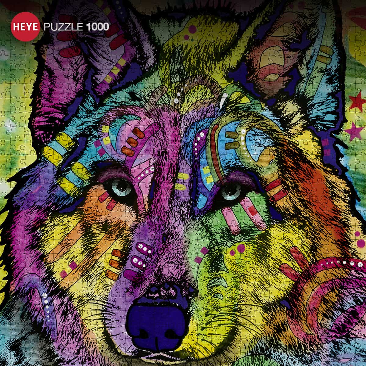 Alma de lobo, quebra-cabeça Heye 1000 peças