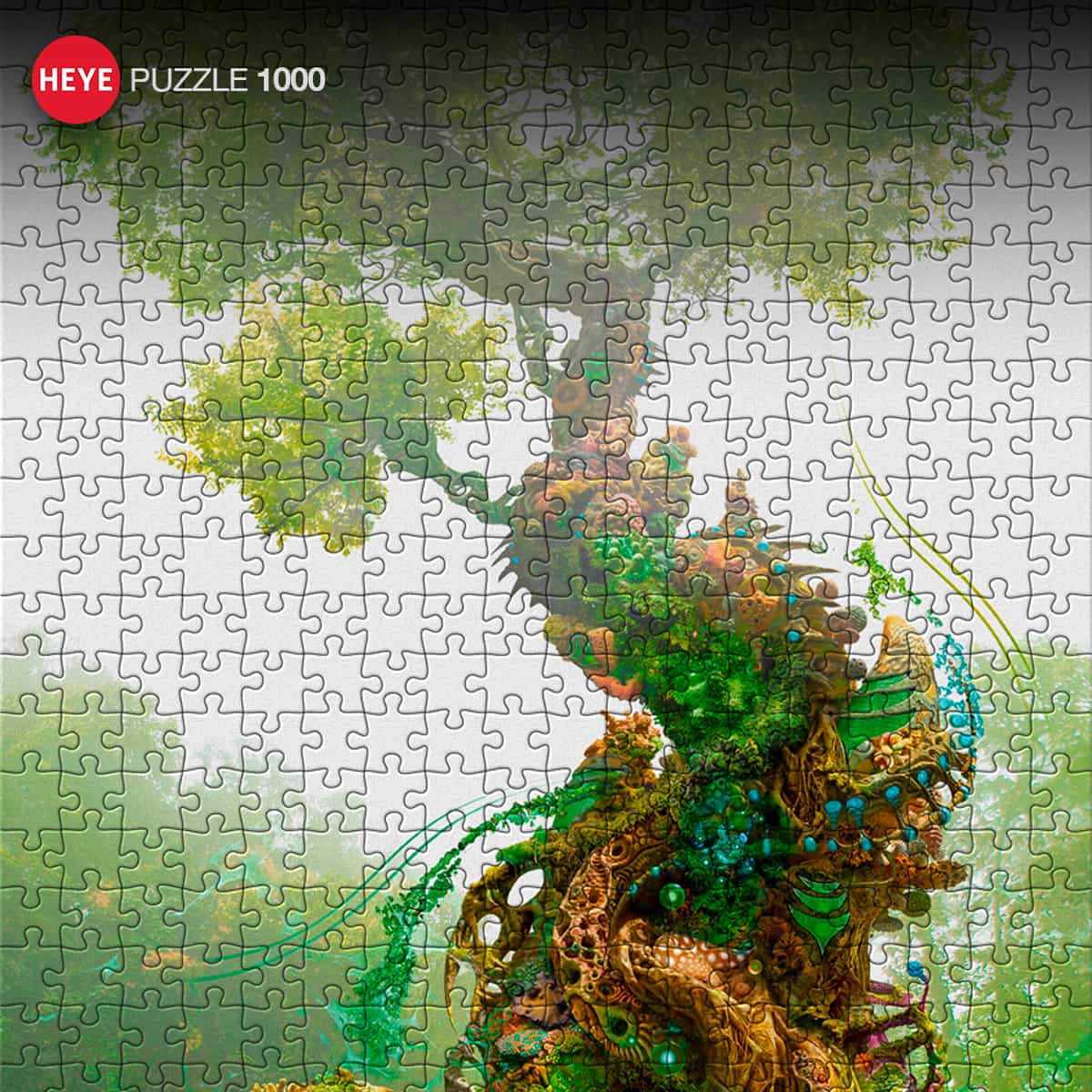 Árvore de cianeto, quebra-cabeça Heye 1000 peças