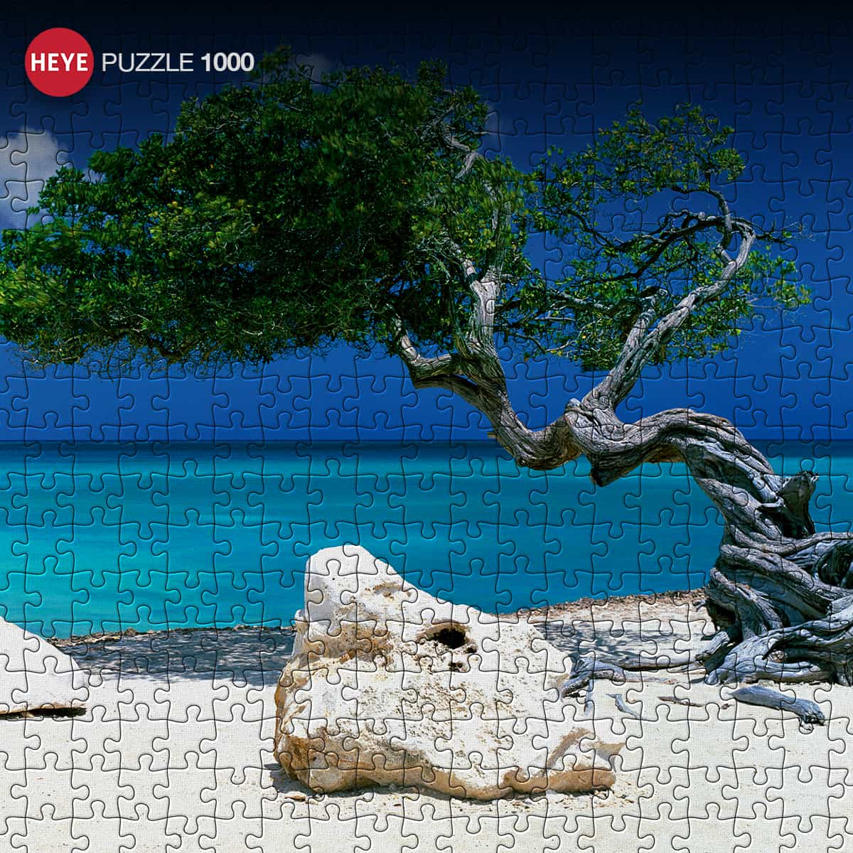 Árvore Divi Divi, quebra-cabeça Heye 1000 peças