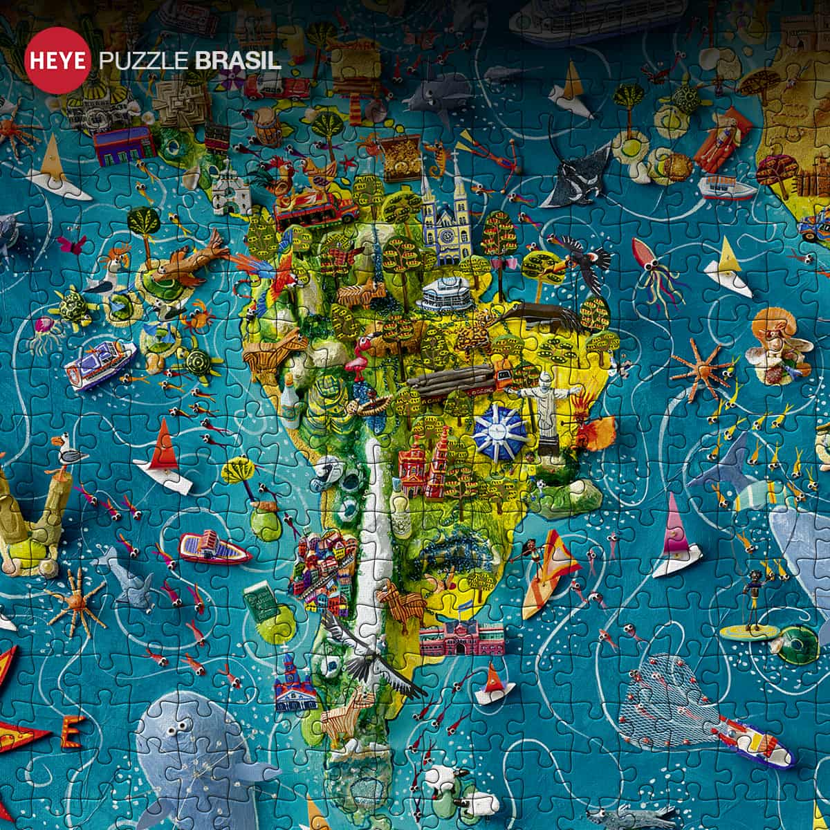 Heye Puzzle Brasil - Quebra-cabeças icônicos há mais de 50 anos