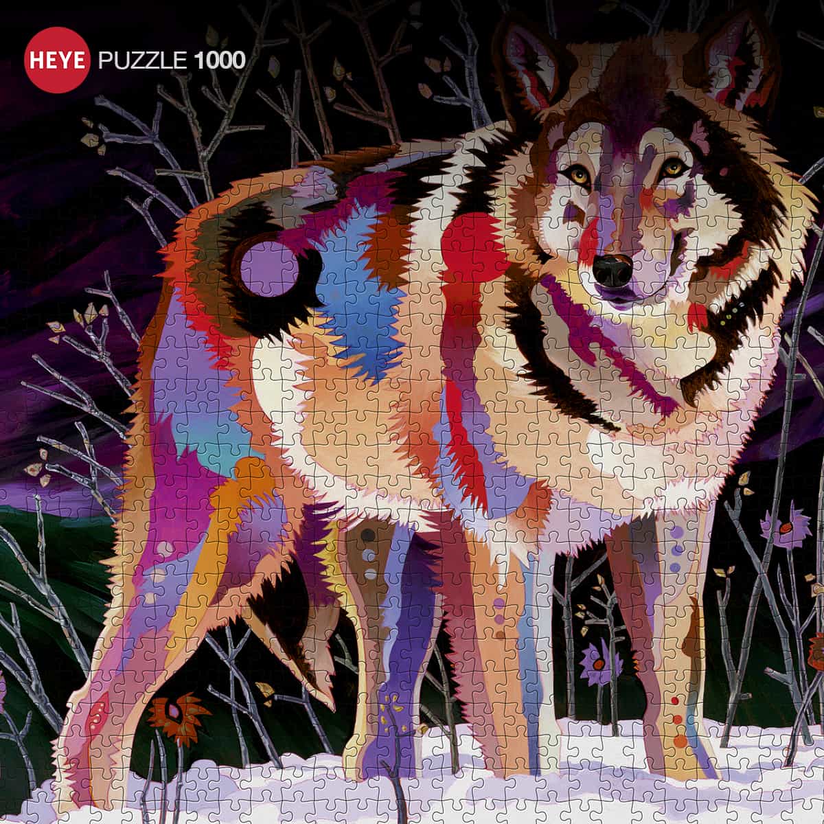Lobo da noite, quebra-cabeça Heye 1000 peças