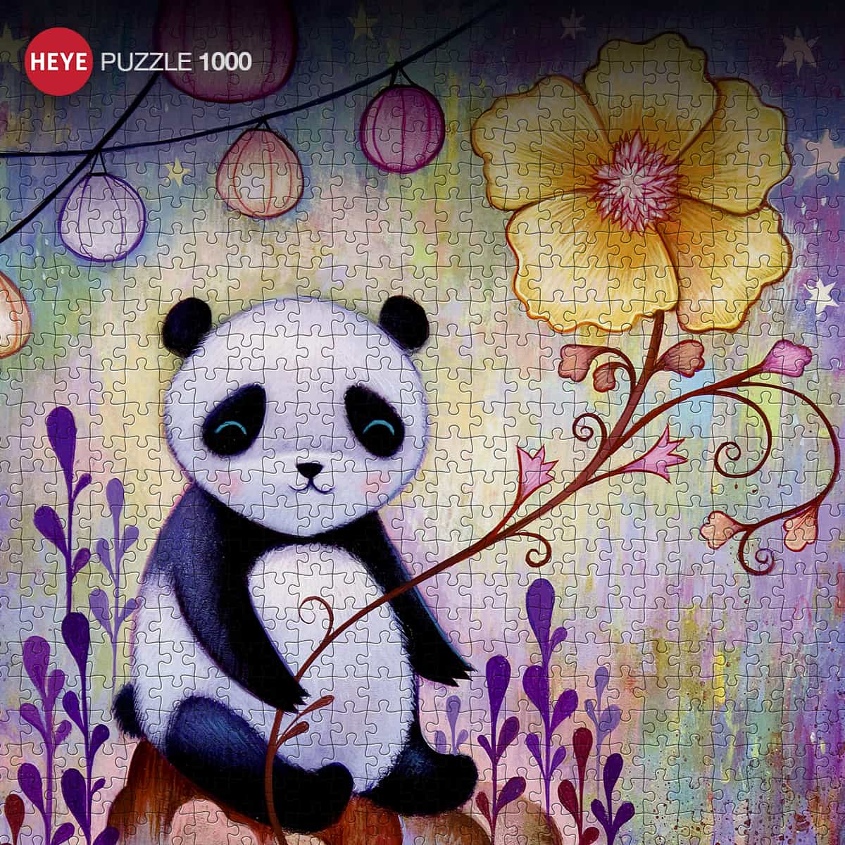 Panda dorminhoco, quebra-cabeça Heye 1000 peças