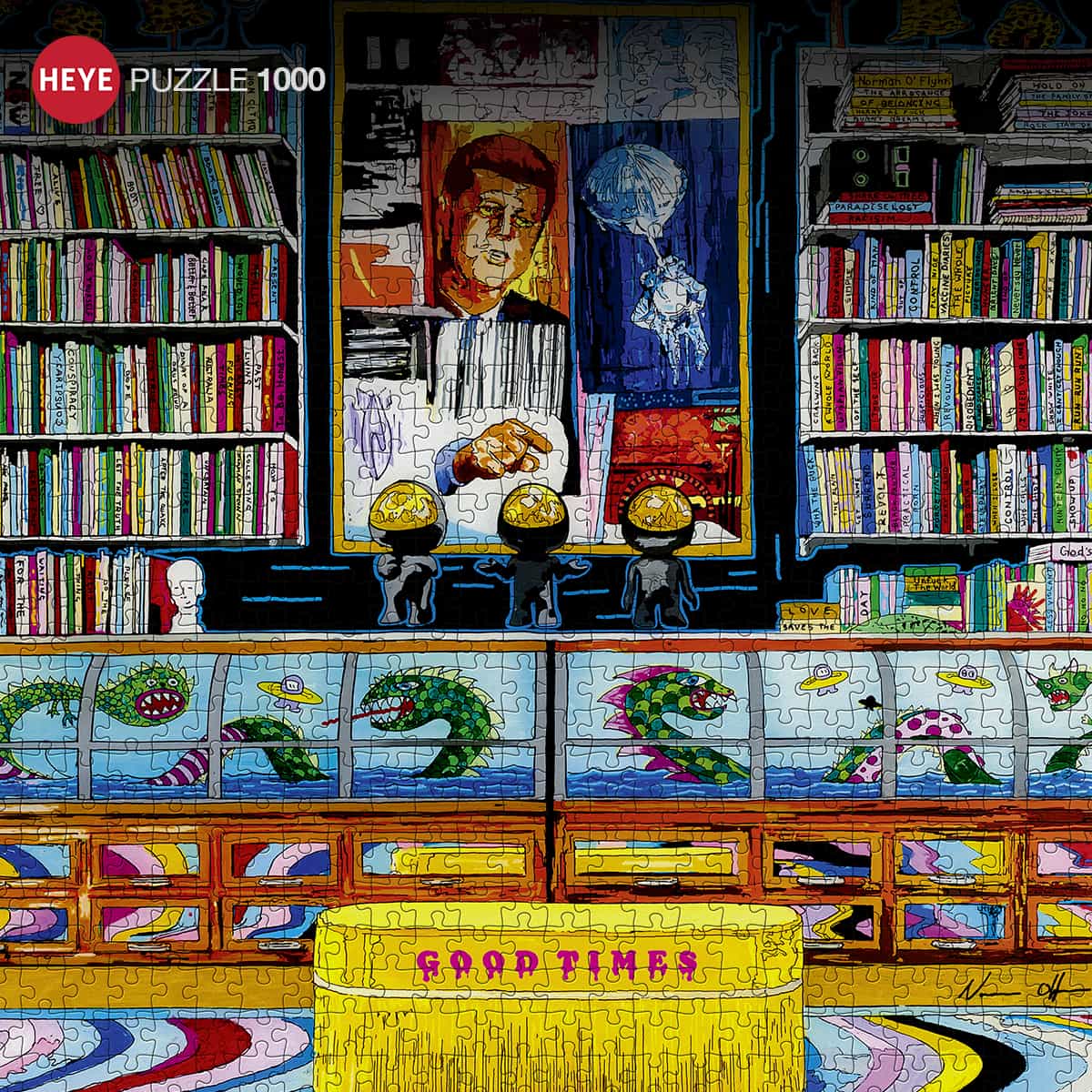 Sala com o Presidente, quebra-cabeça Heye 1000 peças